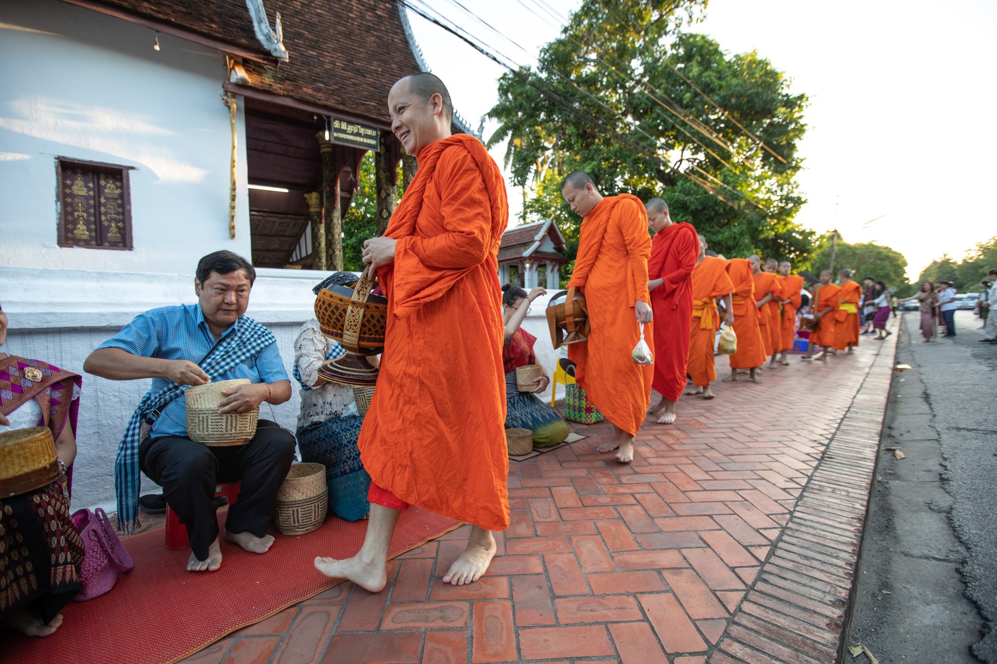 Everything you need to know about the Alms Giving Ceremony at Luang ...